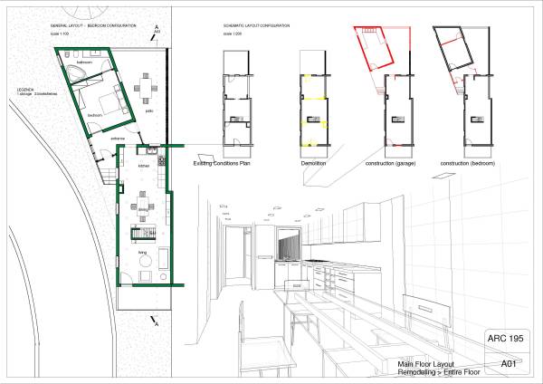 Design project for Main Floor Layout in United States | Arcbazar
