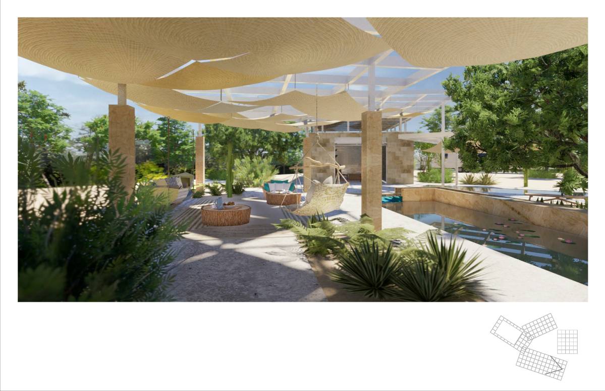 Design project for Playful Pavilion, Home, Airstreams, Pool: Site Plan ...