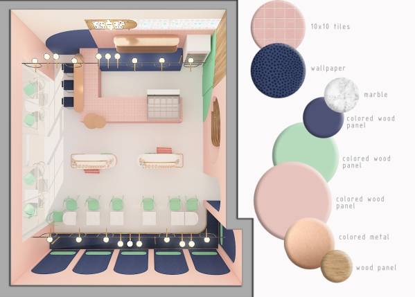 Design project for Snack Room in United States | Arcbazar