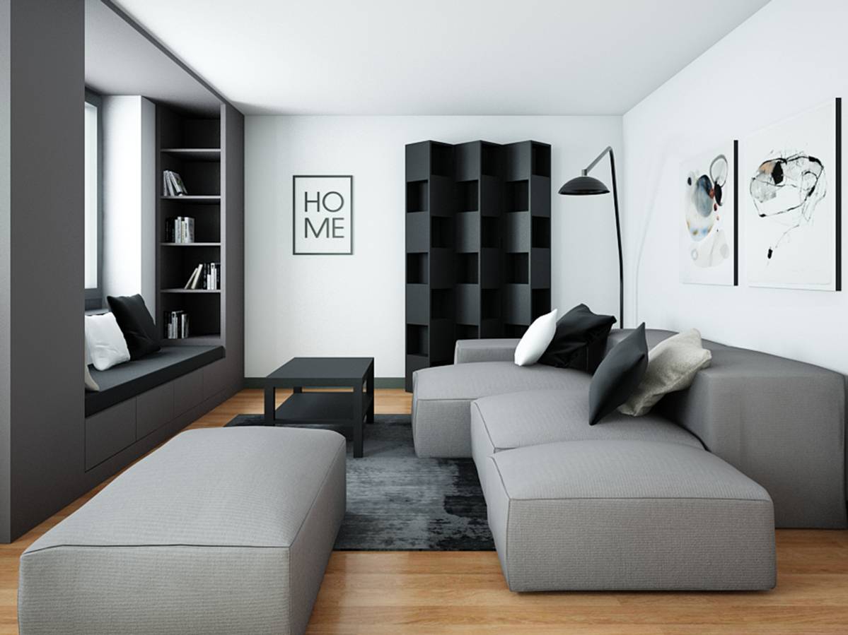 Design project for Interior design 3 bedroom apartment in Switzerland ...