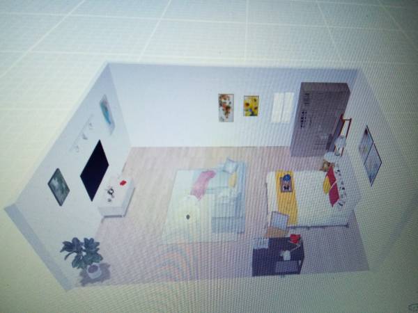 Design project for Furniture and decoration of the bedroom in Romania ...