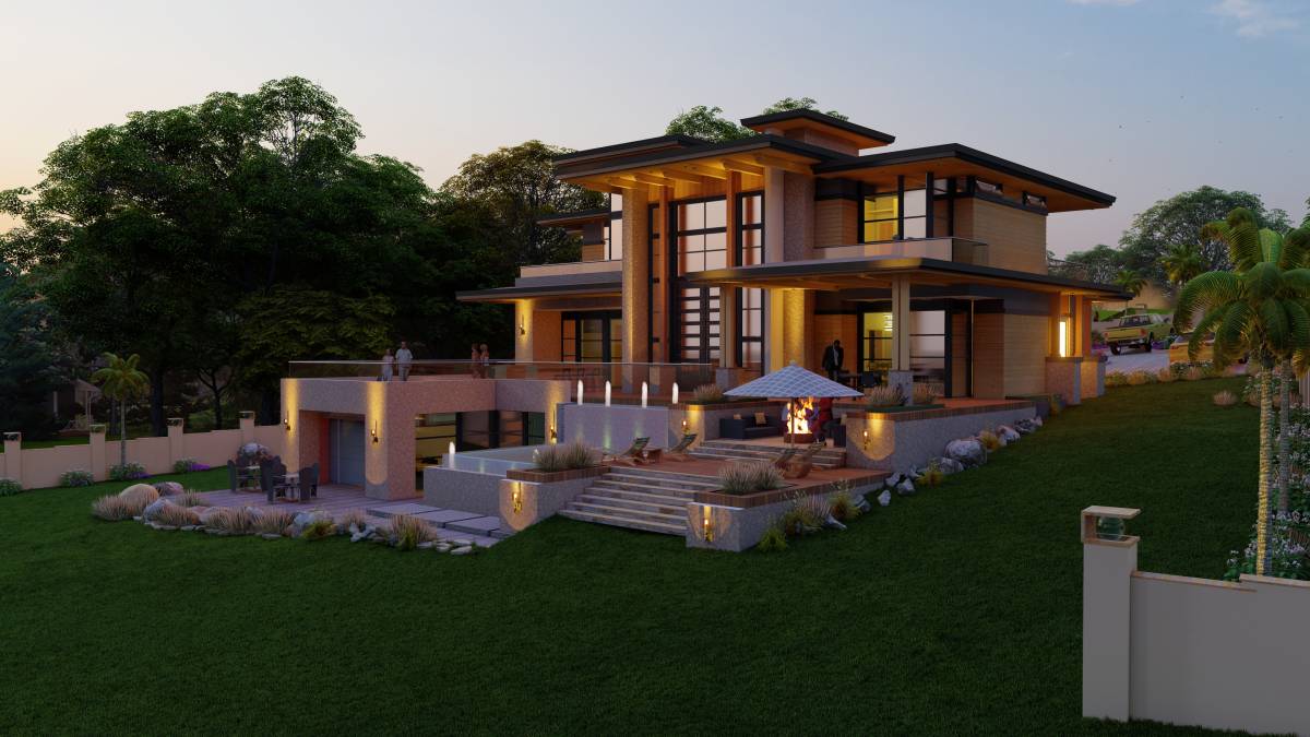 Design project for Modern Mountain Home in Upscale Resort in United ...