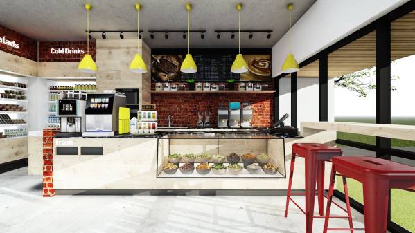 Design project for Office Building Cafe in United States | Arcbazar