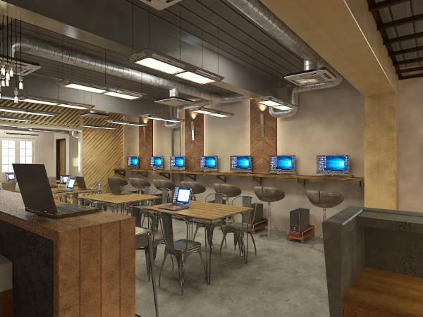 Design project for Internet Cafe Interior Design in Papua New Guinea ...