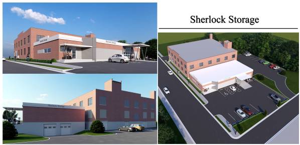 Design project for Sherlock Facade renovation including new roof ...
