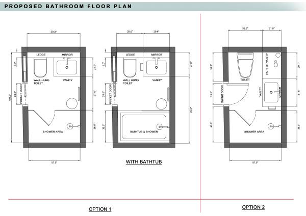 Design project for Clean, modern shower room in United States | Arcbazar