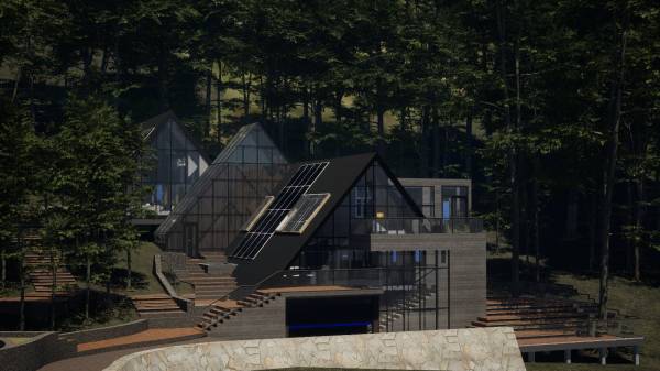 Design project for Glen Tui Eco House in New Zealand | Arcbazar