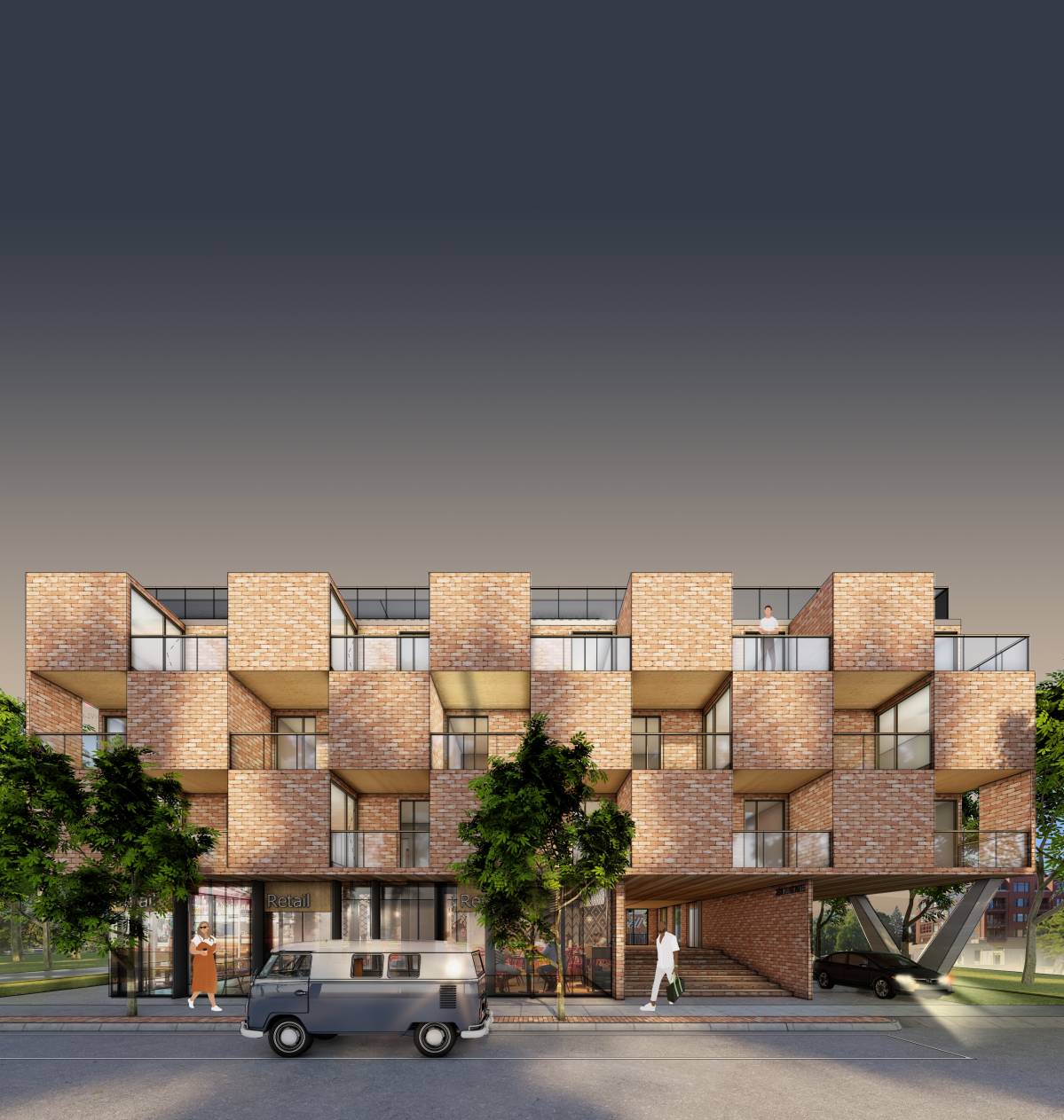 Public Housing - Apartments Competition -US, $4000 | Arcbazar