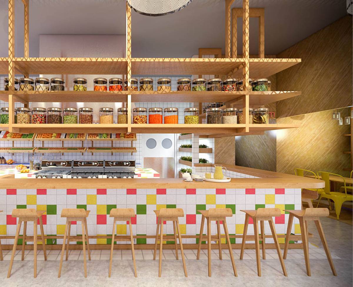 Design project for Organic Vegetarian Restaurant in United States ...
