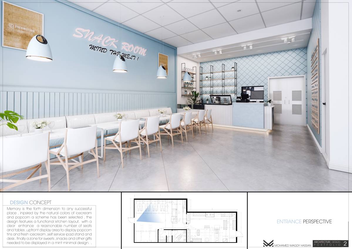 Design project for Snack Room in United States | Arcbazar