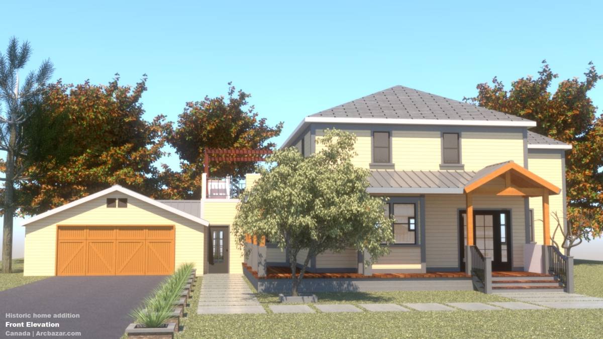 Design project for Historic home addition in Canada | Arcbazar