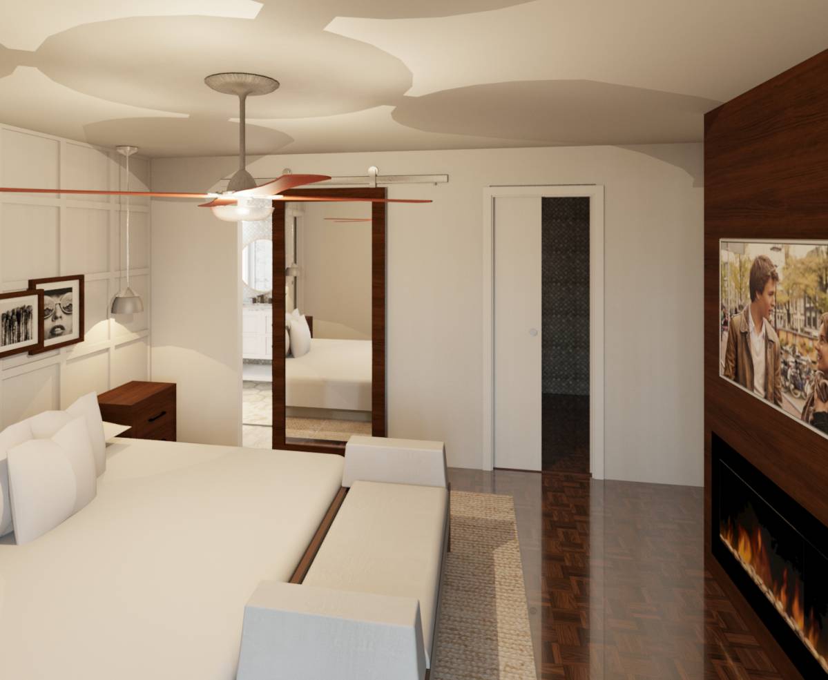 Design project for Master Bedroom / Bathroom Floorplan Remodel in ...