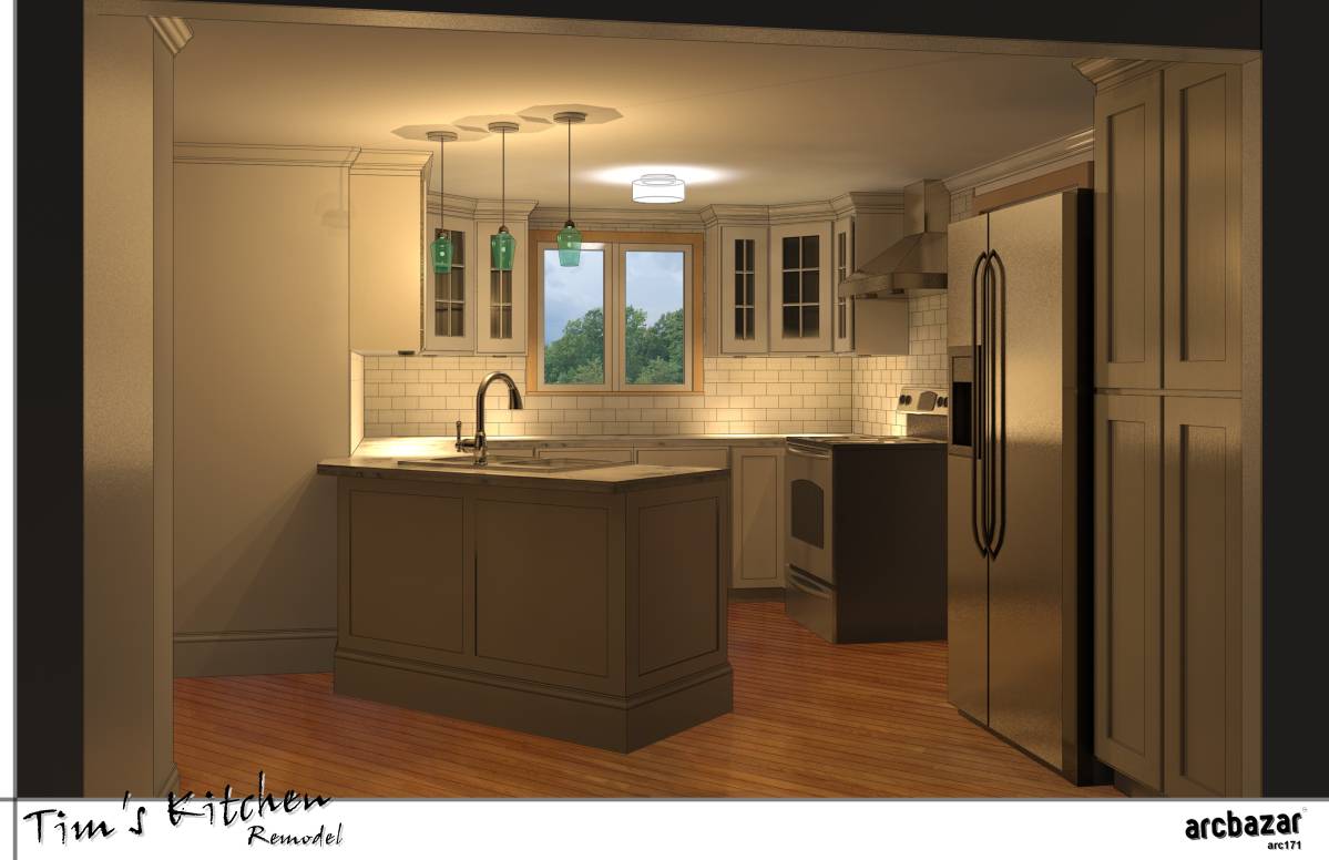 Design project for Tim's Kitchen in United States | Arcbazar