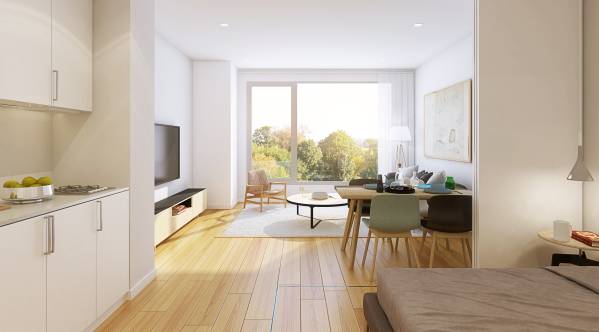 Design project for Main Lake Studio Apartments in United States | Arcbazar