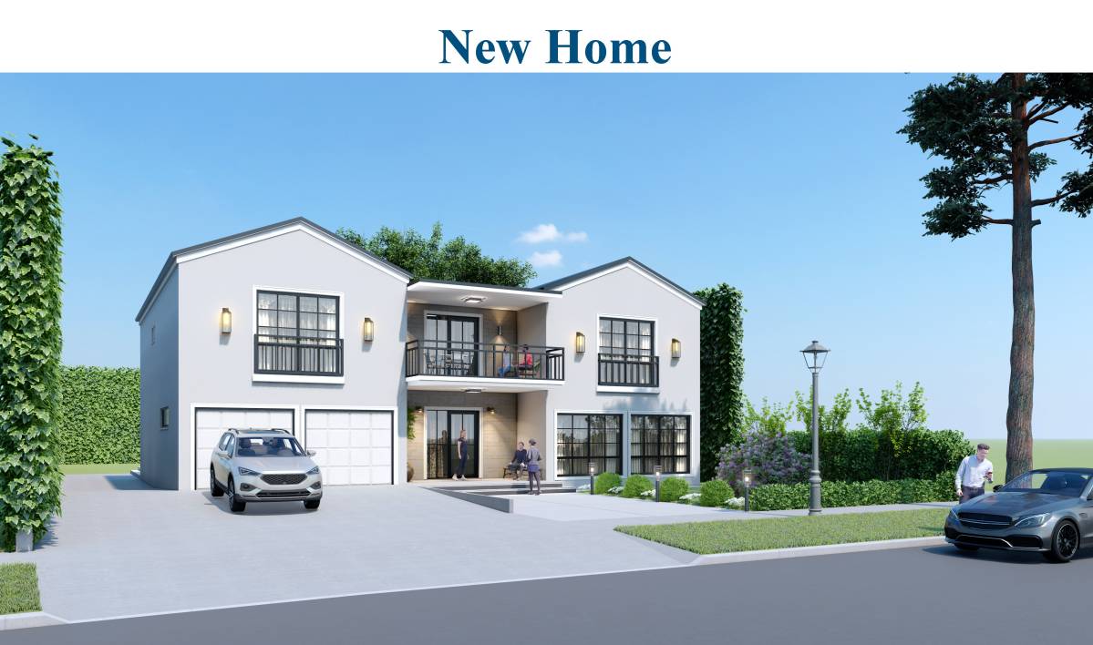 Design project for New home floor plan and elevations in United States ...