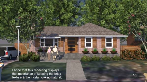 Design project for Brick Rancher Exterior Rehab in United States | Arcbazar