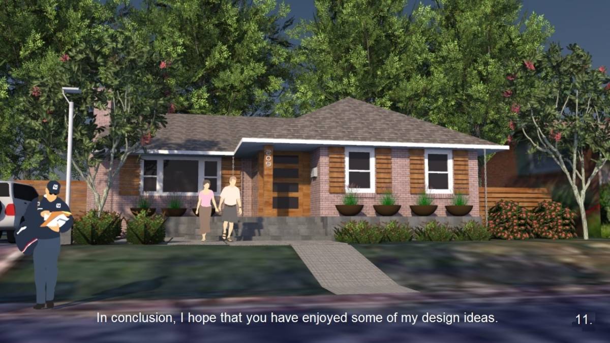 Design project for Brick Rancher Exterior Rehab in United States | Arcbazar