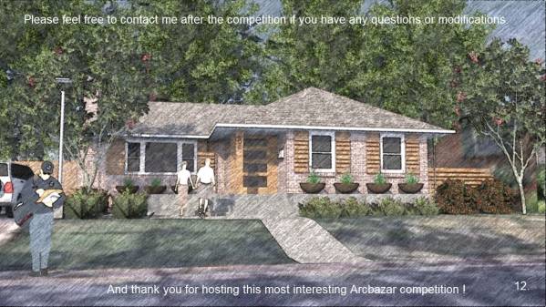 Design project for Brick Rancher Exterior Rehab in United States | Arcbazar
