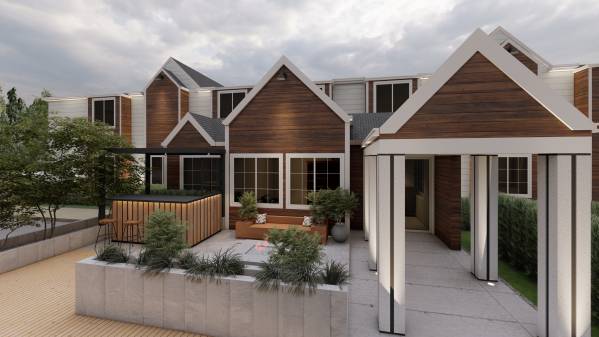 Design project for Hotel Front Facade in United States | Arcbazar