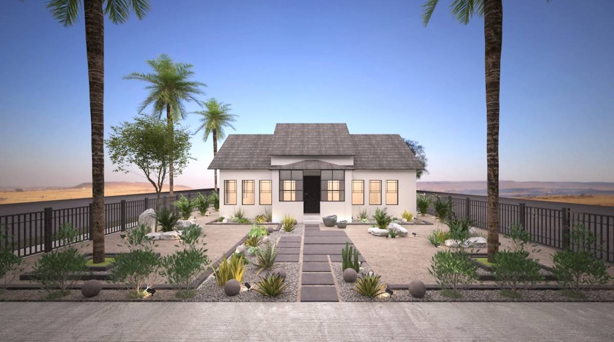 Design project for Landscaping for 1920s Desert Bungalow in United ...