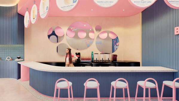 Design project for Boba Shop Design in Florida in Turkey | Arcbazar