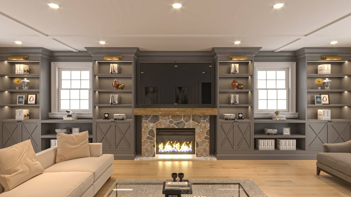 Design project for Living Room renovation in United States | Arcbazar