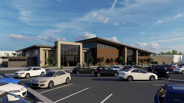 Design project for FACADE for MODERN/INDUSTRIAL FAMILY ENTERTAINMENT ...