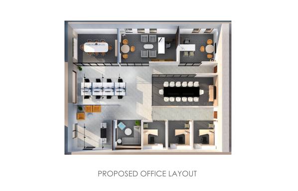 Design project for New Floorplan for Law Office in United States | Arcbazar