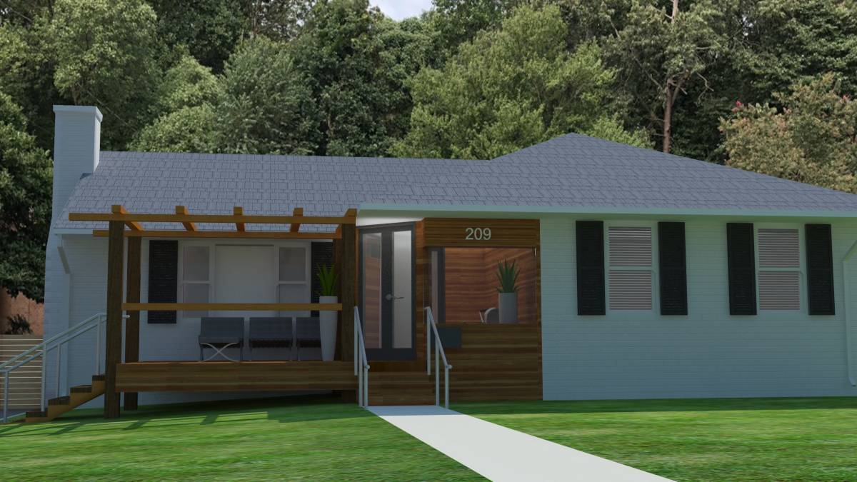 Design project for Brick Rancher Exterior Rehab in United States | Arcbazar