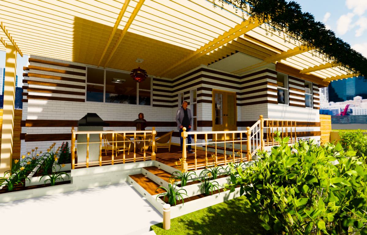 Design project for Brick Rancher Exterior Rehab in United States | Arcbazar