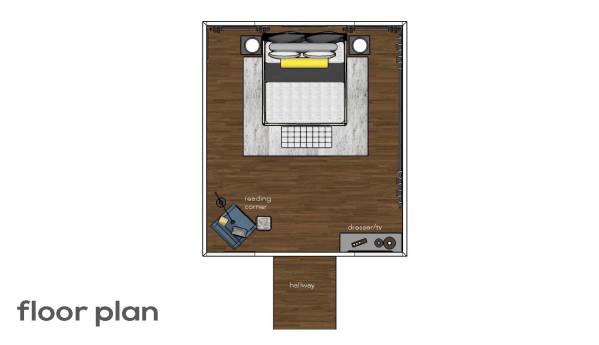 Design project for Master Bedroom in United States | Arcbazar