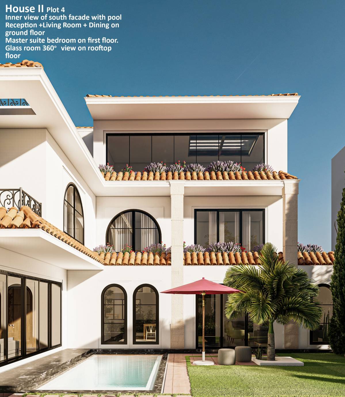 Design project for Residential Project (2d floor plans and rendered ...