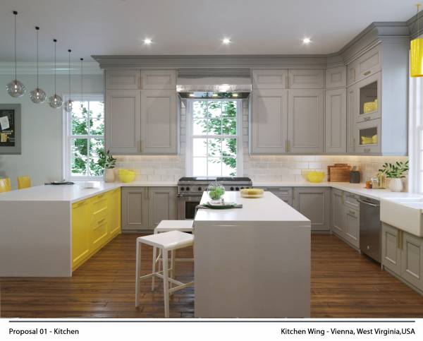 Design project for Kitchen Wing in United States | Arcbazar