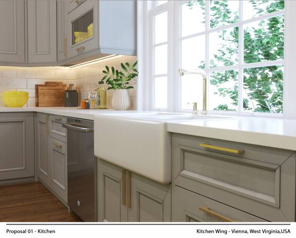 Design project for Kitchen Wing in United States | Arcbazar