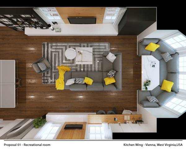 Design project for Kitchen Wing in United States | Arcbazar