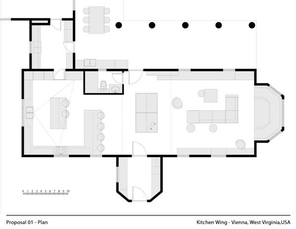 Design project for Kitchen Wing in United States | Arcbazar