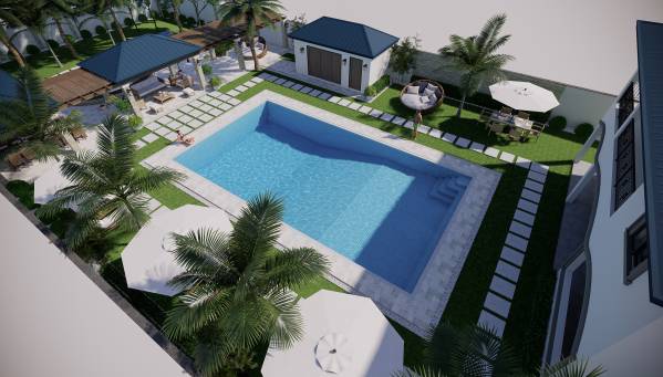 Design project for My Dream Backyard and Pool Area in Trinidad and ...