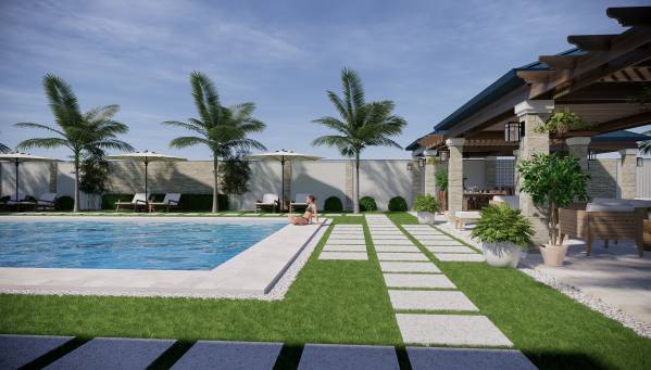 Design project for My Dream Backyard and Pool Area in Trinidad and ...