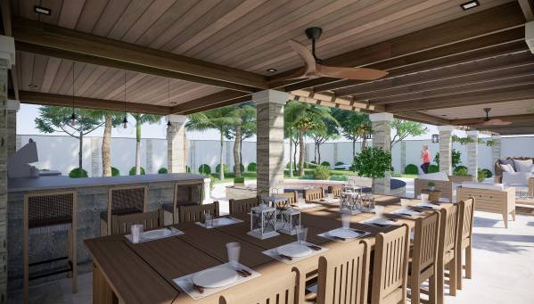 Design project for My Dream Backyard and Pool Area in Trinidad and ...