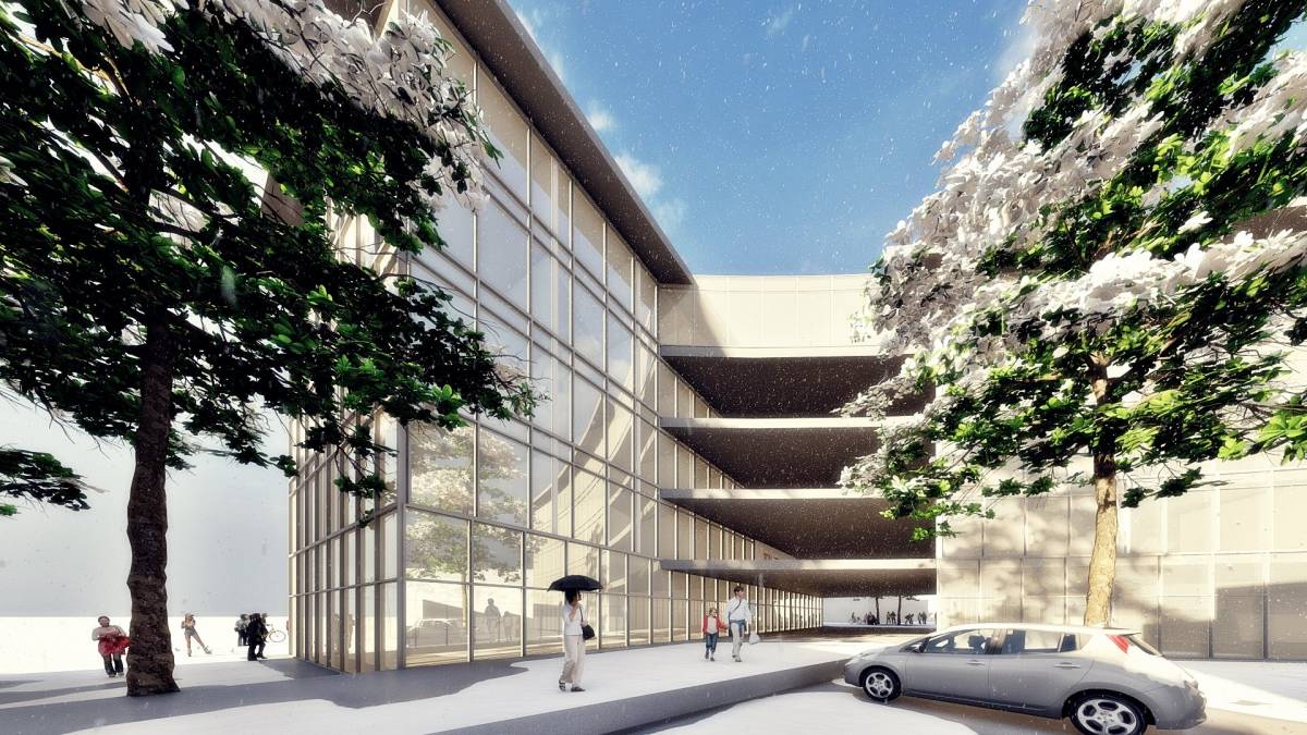 Design project for Renovation and construction of a real estate complex ...