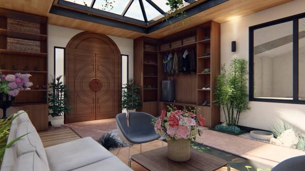 Other Designed by Libra. K - Design of an Enclosed Atrium that Serves ...