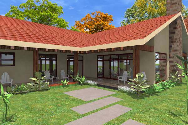 Design project for Large off grid straw bale ranch house owner built in ...