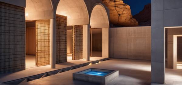Design project for Small courtyard house plan in Saudi Arabia | Arcbazar