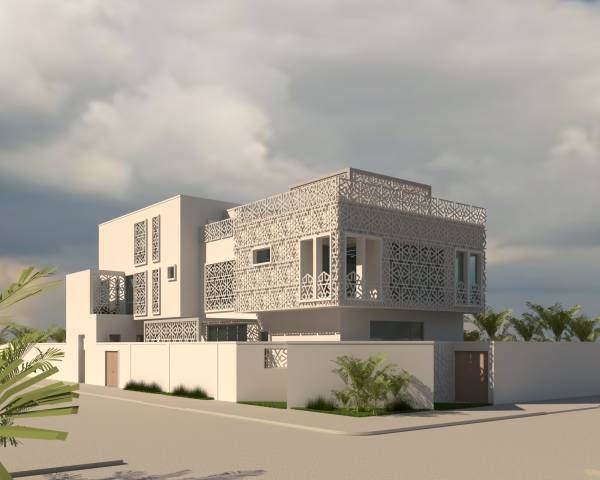 Design project for Exterior and Interior Design of a Small Villa in ...