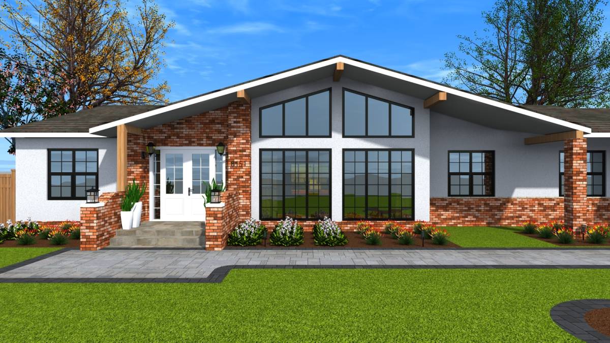 Design project for 70's Ranch to Current Farmhouse Style in United ...