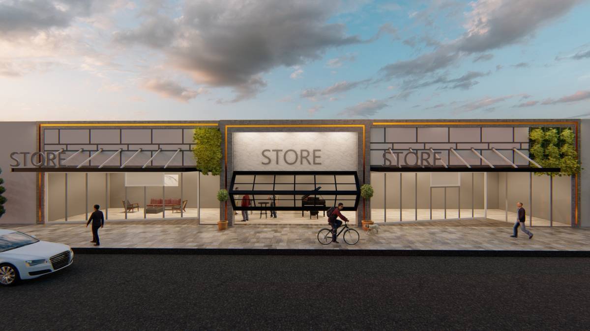 Design project for Retail Storefront Facade in United States | Arcbazar
