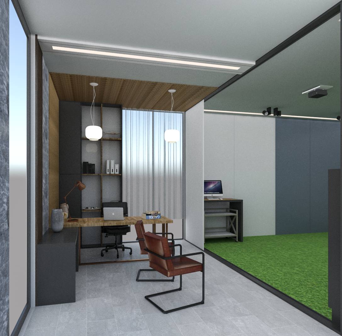 Design project for Office space and Golf Simulation room in United ...