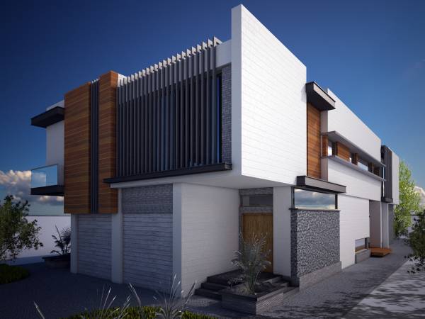 Multiple Family Homes Designed by Fada Caleb - Downtown Duplex ...