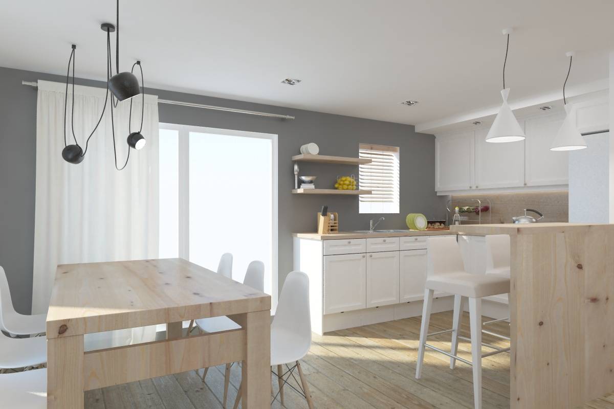 Design project for 1st Floor Cape Cod Open Concept in United States ...