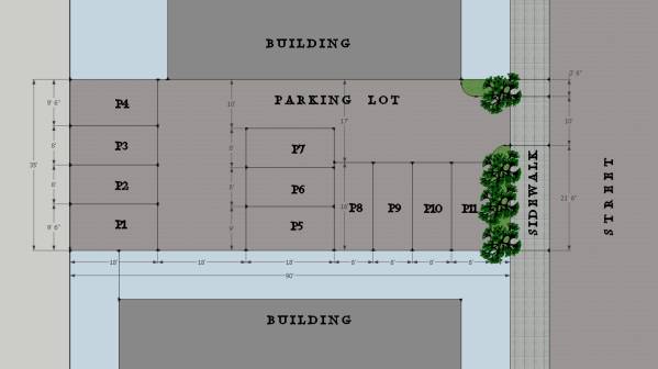 Design project for Parking Lot in United States | Arcbazar